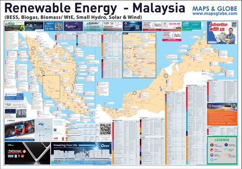 2025 ADV MAP : Renewable Energy - Malaysia | mapsglobespecialist
