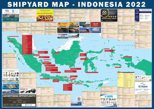 Shipyard Map - Indonesia (ADV) | mapsglobespecialist