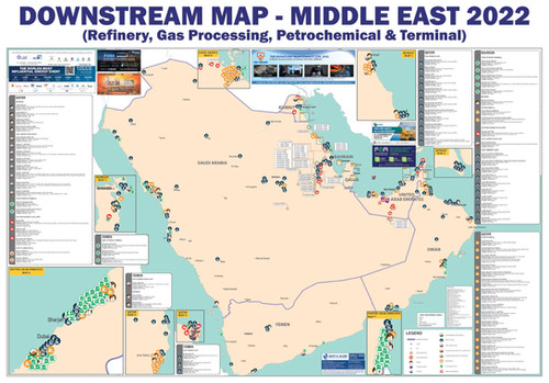 Downstream Map – Middle East (ADV) | mapsglobespecialist