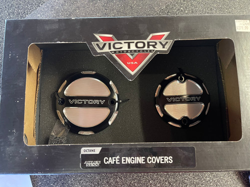 Polaris 2881224-658 - Arlen Ness Octane Cafe Engine Covers | Spoiled Sports