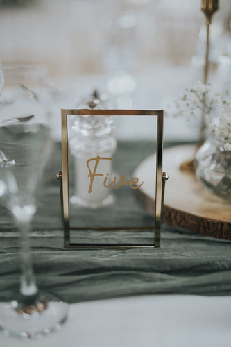 Table Numbers | Table Top Decor