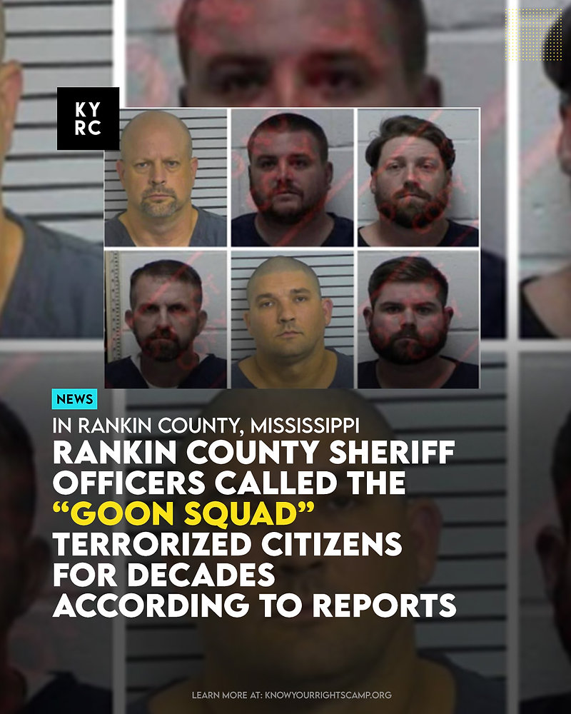 Reports Claim Rankin County Sheriff Officers Called The "Goon Squad ...