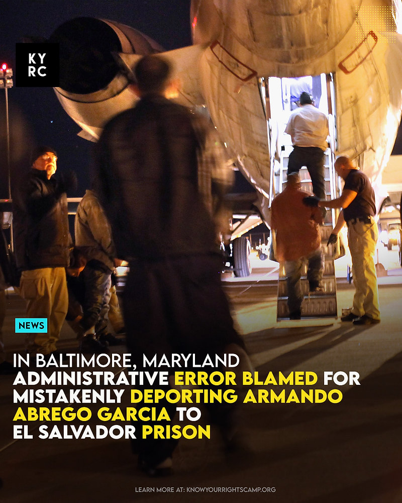 Administrative Error Blamed For Mistakenly Deporting Armando Abrego ...