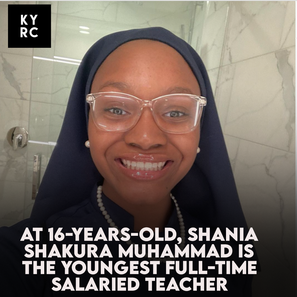 At 16-Years-Old, Shania Shakura Muhammad Is The Youngest Full-Time ...