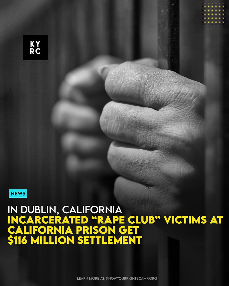 Incarcerated "Rape Club" Victims At California Prison Get $116 Million ...