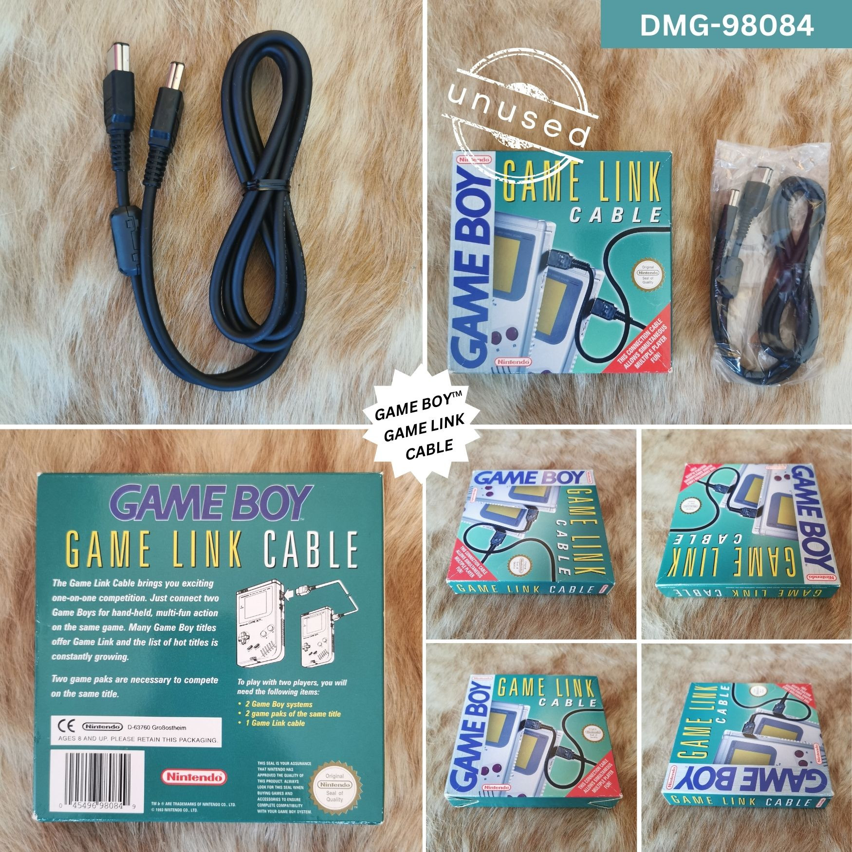 Game Boy™ Game Link Cable (UKV) (DMG-98084) - Accessories