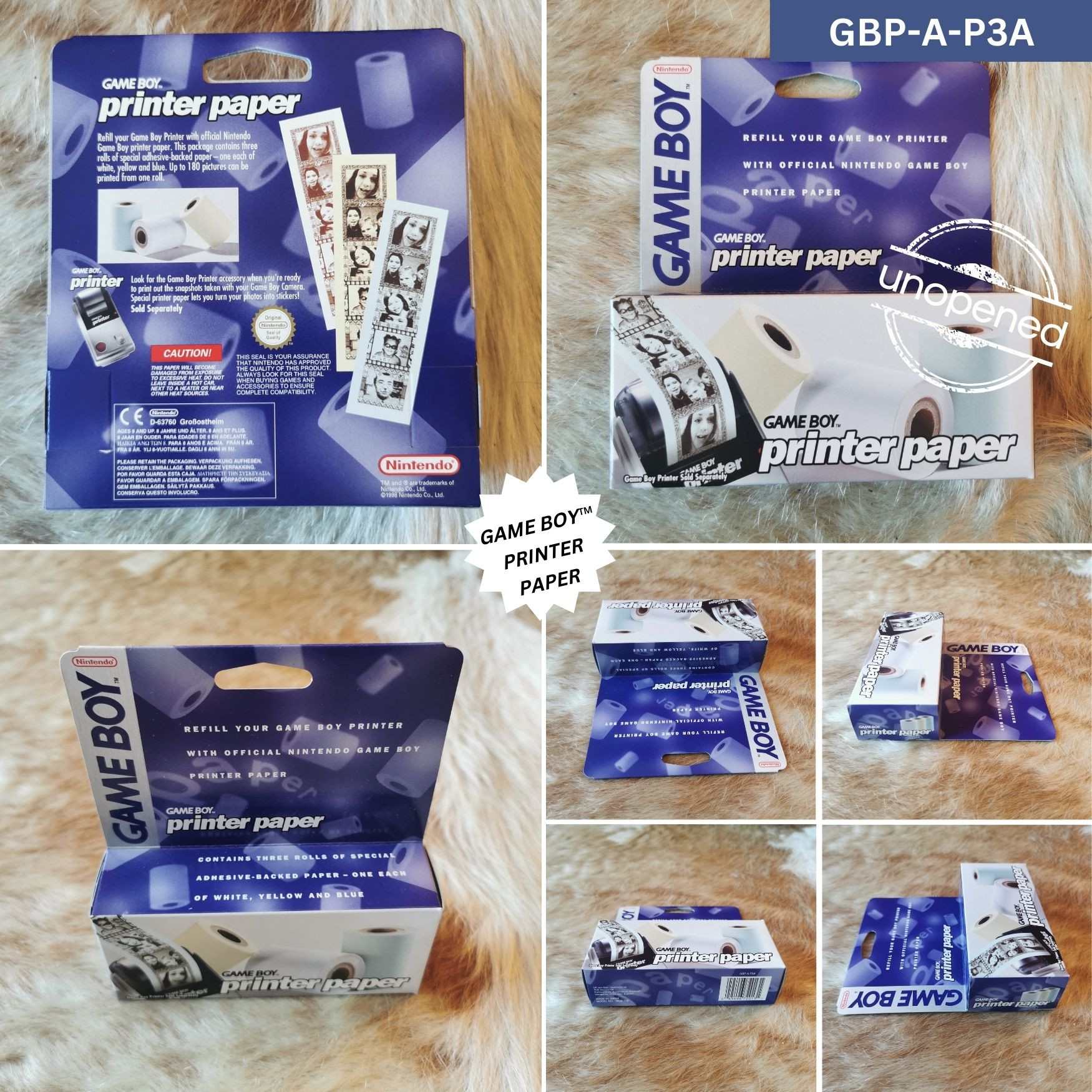 Game Boy™ Printer Paper (GBP-A-P3A) - Accessories