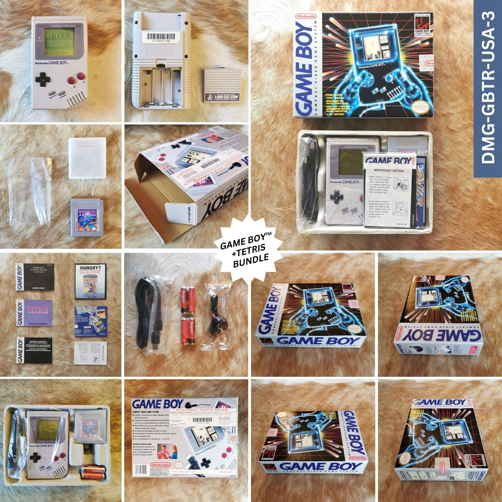 Game Boy™ Classic Tetris Bundle (USA) (DMG-GBTR-USA-3) - Consoles