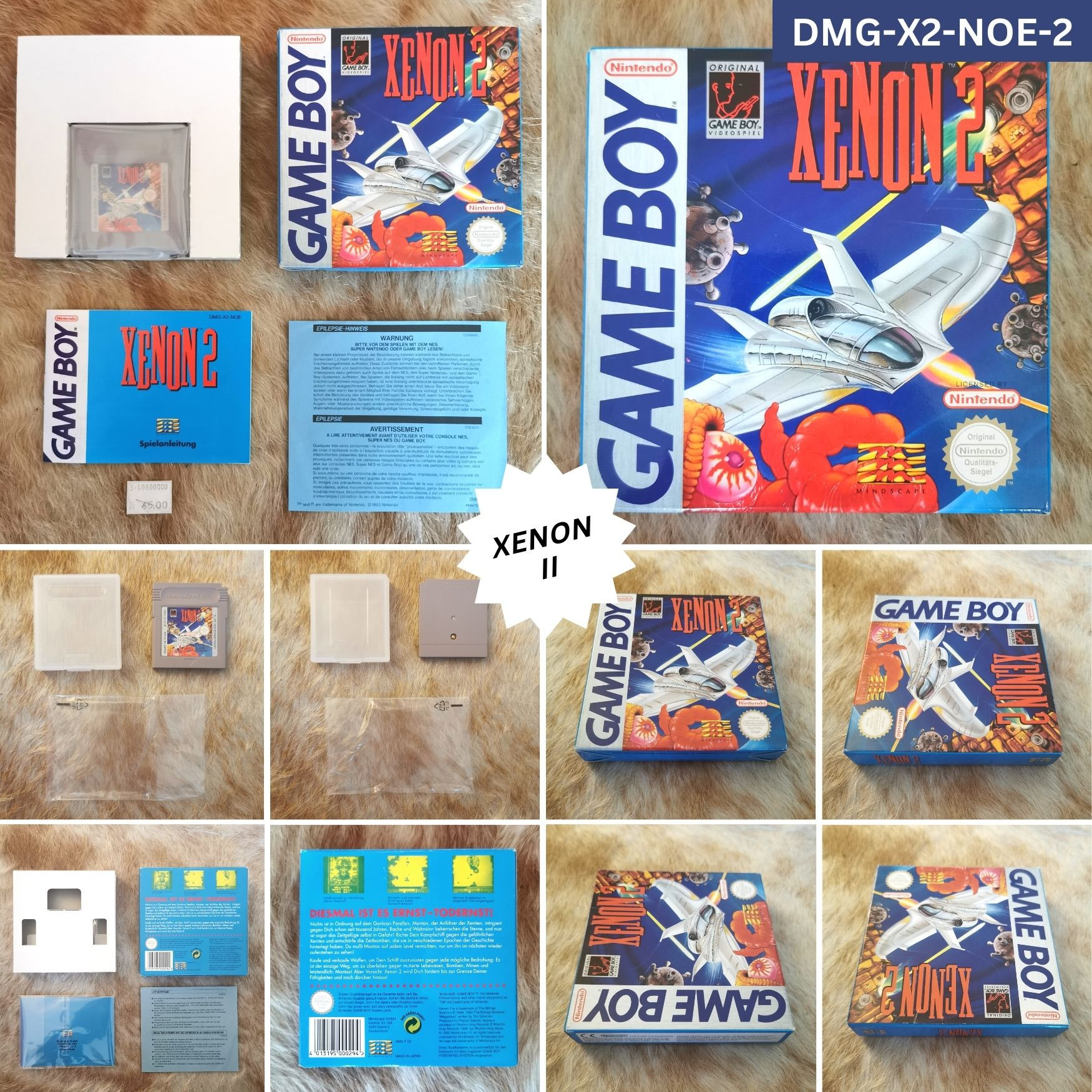 Game Boy™ Xenon 2 (DMG-X2-NOE-2) - Games