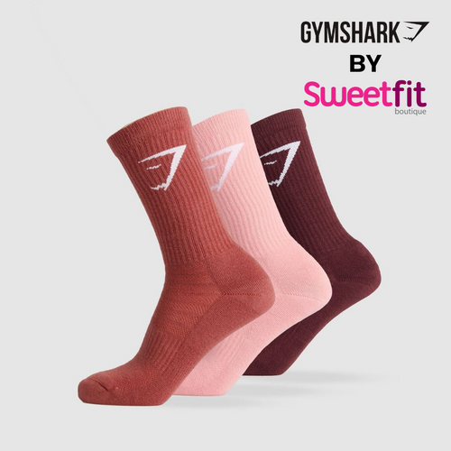 Calcetas Gymshark color colores. (3 pares) | SweetFit