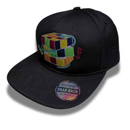 Rubik's Cube Snapback Hat | InkFusion USA