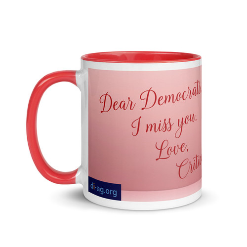 "Miss You" Mug - Critical Thinking (Stealth) | DIAG