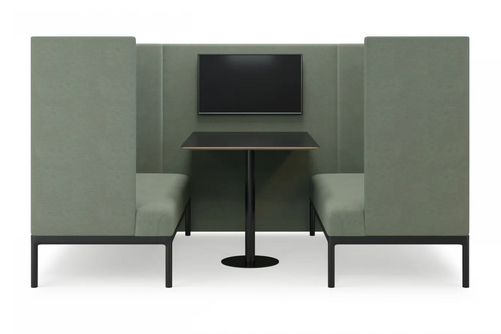 Edge Booth | Sustainable Office Sofa Booth | Fluid