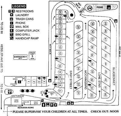 Map | Schulenburg RV Park