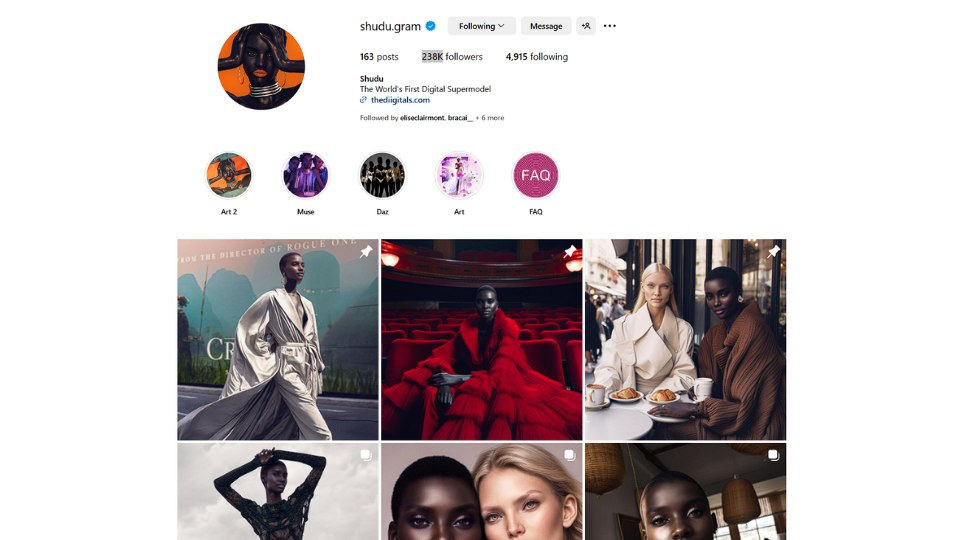 Top AI Influencer Instagram 2025