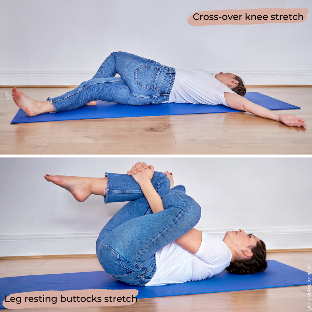 Buttocks stretches