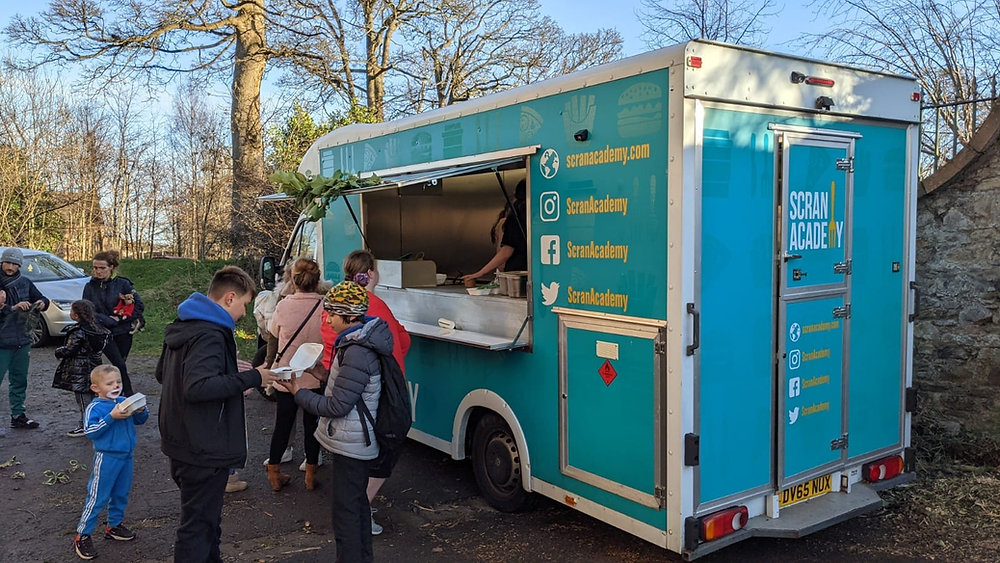 Balerno High School Students raise £3,000 for Scran!