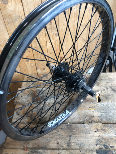 Demolition Bikes 'Zero' X Seventies Custom Built BMX Cassette Rear ...