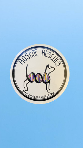 Logo Sticker | Roscoe Rescues