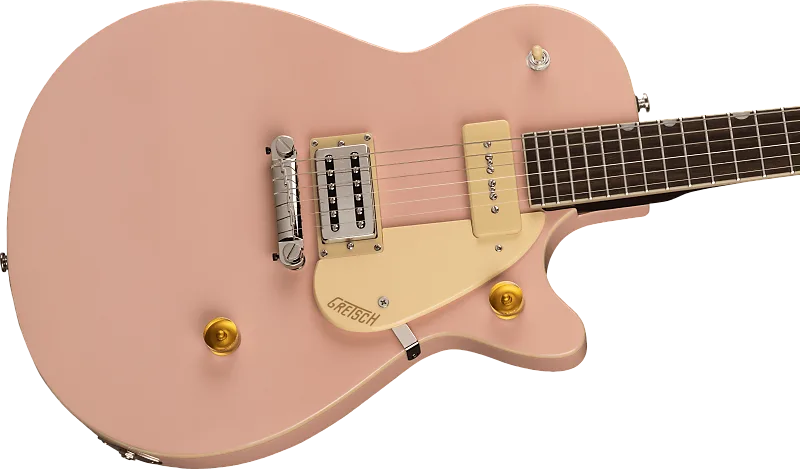 Gretsch G2215-P90 Streamliner Junior Jet Club P90 Shell Pink | dtown