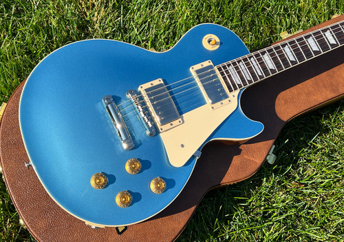 2023 Gibson USA Les Paul Standard 50s Plain Top Pelham Blue | dtown