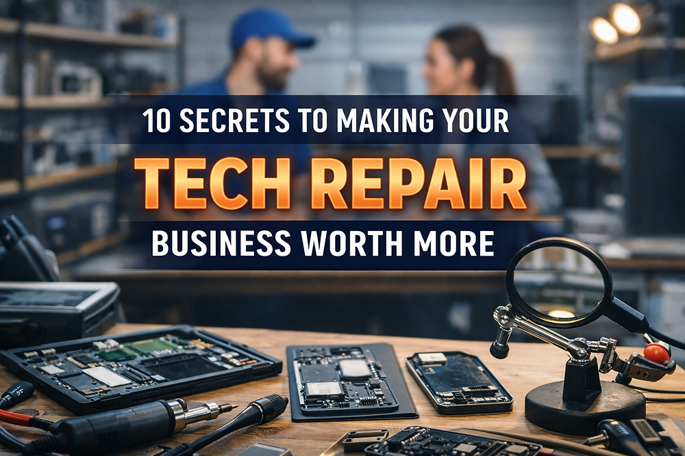 10 secrets to making your tech repair business worth more (even if you ...