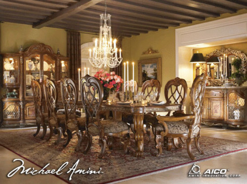 Michael Amini "Venetian" Dining Set | Principitos Furnitur
