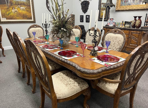 Michael Amini "Paradisio" Dining Table | Principitos Furnitur