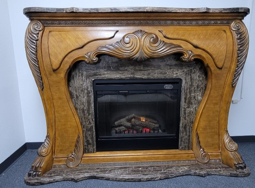 Michael Amini "Eden" Fireplace | Principitos Furnitur