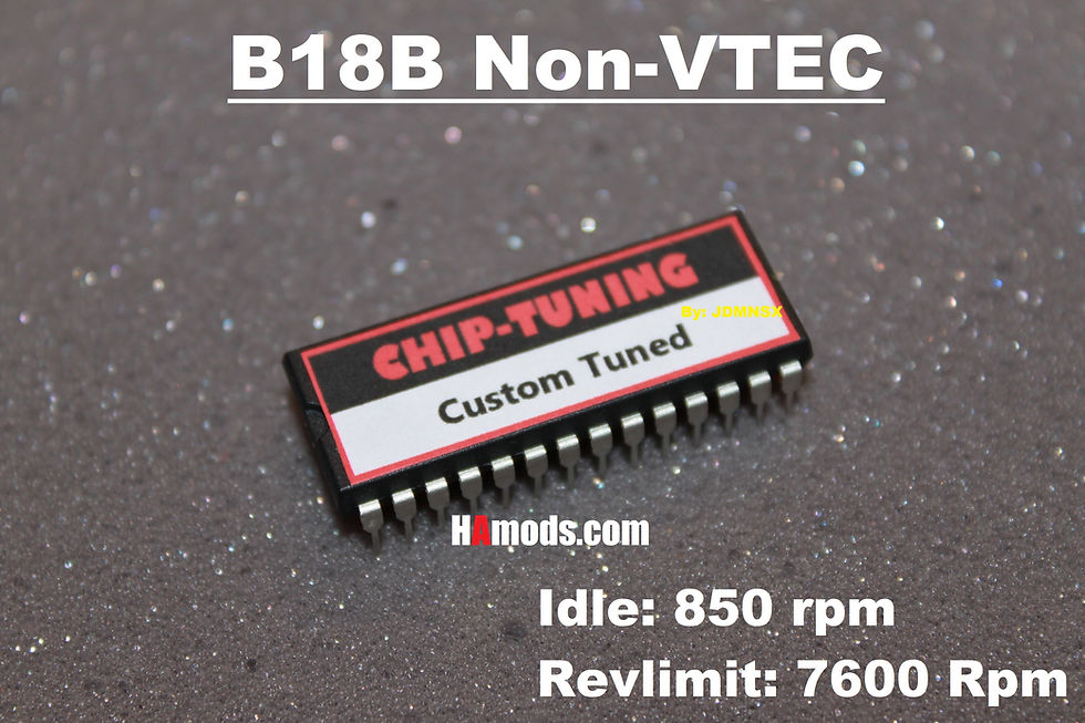 B18b, DOCH, NON VTEC, GS, LS, Integra Motor, Tuned Base Map P28, P30 ...