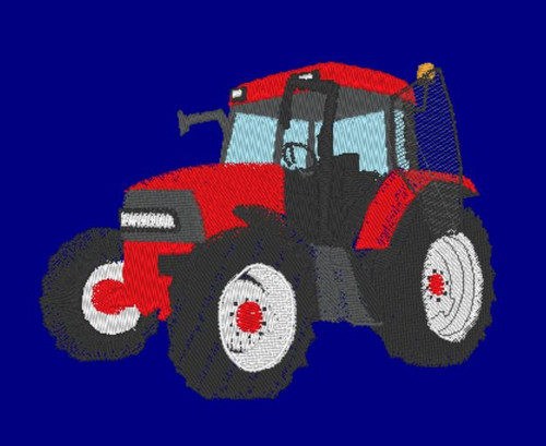 McCormick Tractor PES embroidery Pattern | Blue Ewe Embroidery
