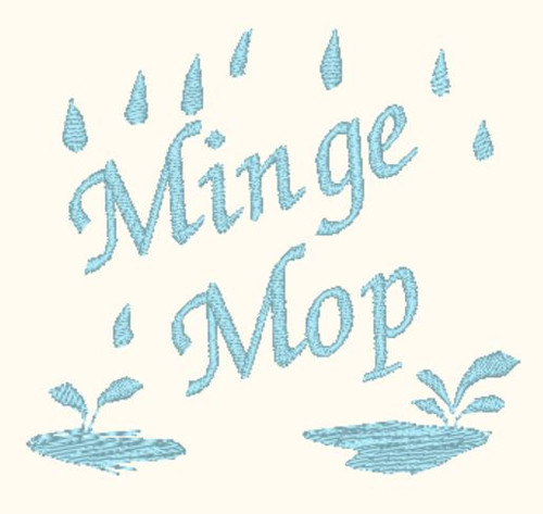 Minge Mop PES embroidery Pattern | Blue Ewe Embroidery