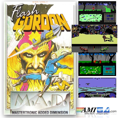 Flash Gordon for C64 (Cassette) | AMI64