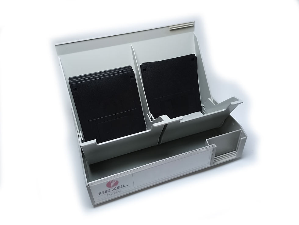 Rexel Flipbox | Floppy Disk Storage Box