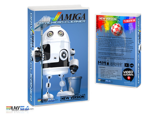 Amiga Floppy Drive Head Cleaner Kit