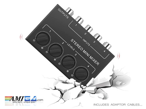 Amiga S8 Audio Mixer for Amiga