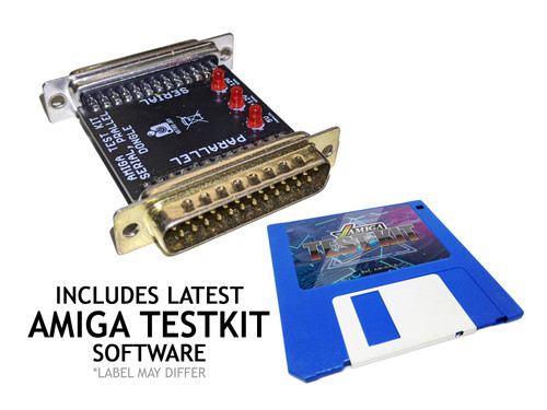 Amiga Test Kit & Serial & Parallel Dongles