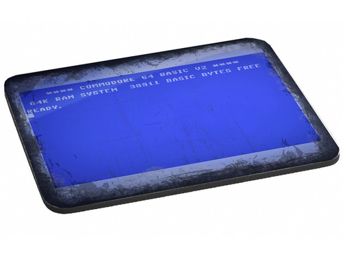 Distressed Look C64 Mouse Mat | AMI64