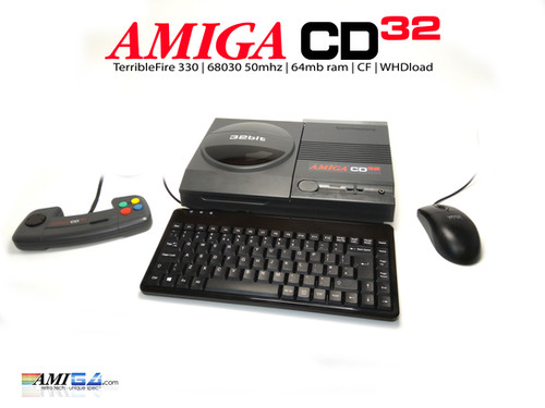 Amiga CD32 withTF330 64mb Ram | AMI64