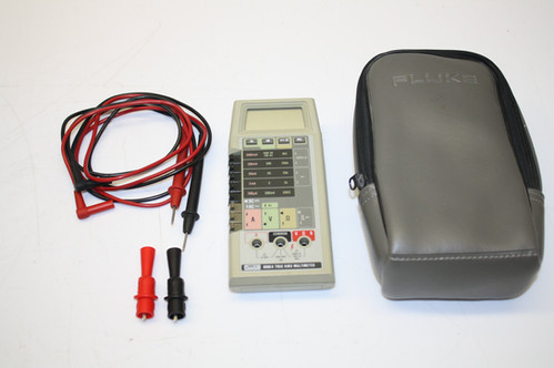Fluke 8060-A True RMS Multimeter with Case and Leads | DALAUDIO LLC