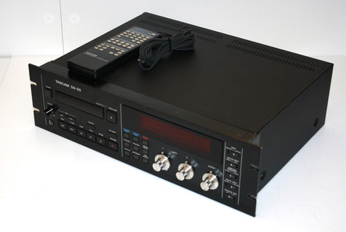 Tascam DA-30 Rack Mount DAT - Digital Audio Tape Deck with Wired Remote ...