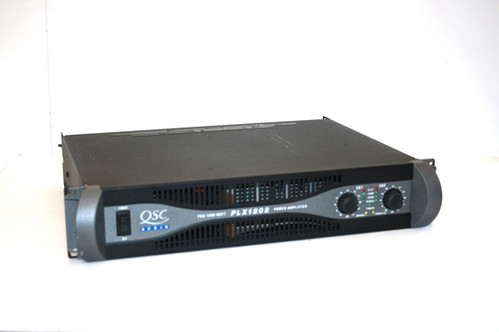 QSC PLX 1202 Stereo Power Amplifier 200 WPC - VGC - Tested | DALAUDIO LLC