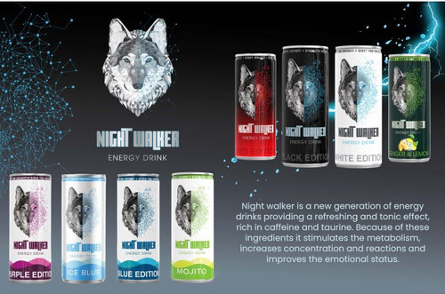 Night Walker Energy Drinks | Savory Olive Oil