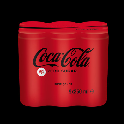 Coca Cola Zero Sugar Kola 9X250 Ml | Savory Olive Oil