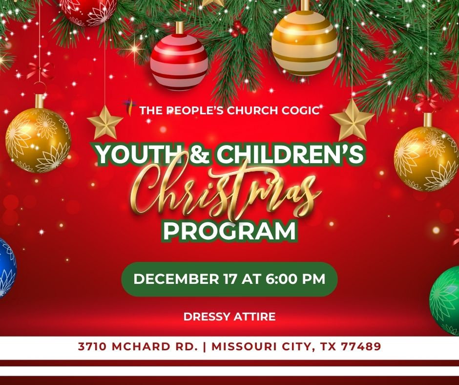 Youth & Children's Christmas Program | The People's Church