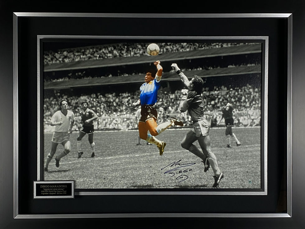 Diego Maradona's iconic 'Hand of God' jersey from 1986 World Cup hits ...