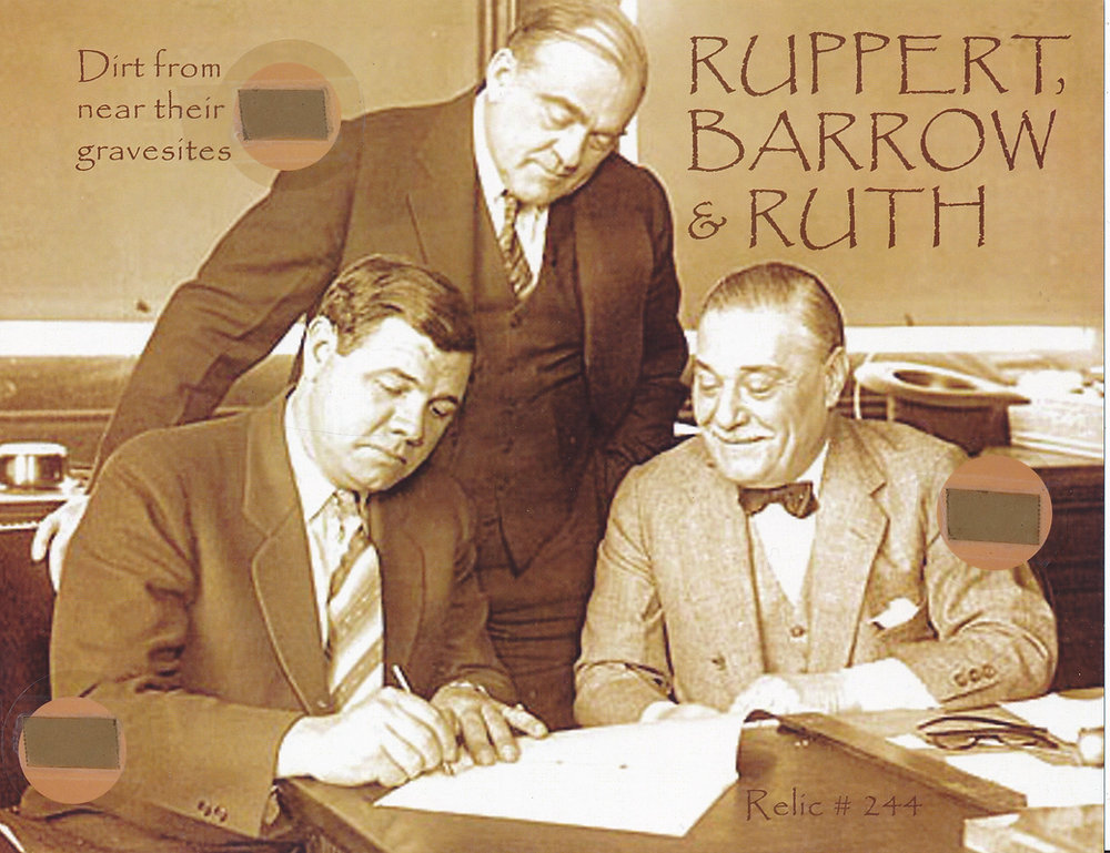 From the Gravesite of the Immortal Babe Ruth