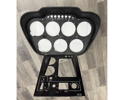 R22 Helicopter - 10 Instrument Hole Panel | jjheli.com