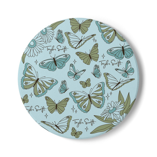Debut Butterflies Ceramic Coaster | Midnights Mayhem Co