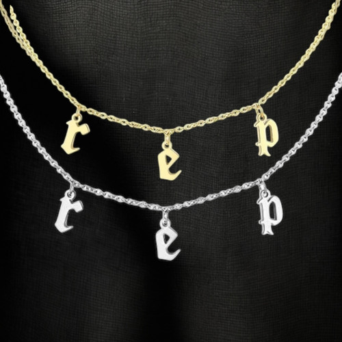 Reputation Letters Necklace | Midnights Mayhem Co